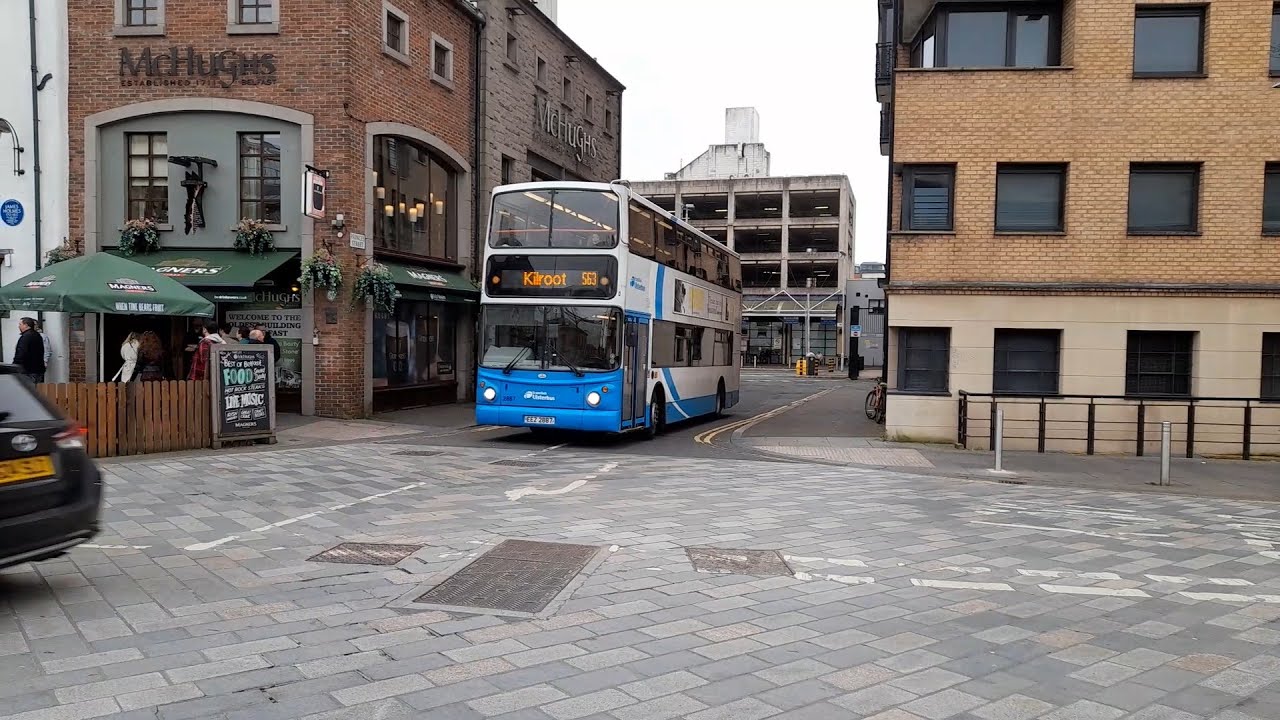 Ulsterbus ALX 400 2887 departing Laganside Bus Station. 15/4/23 - YouTube