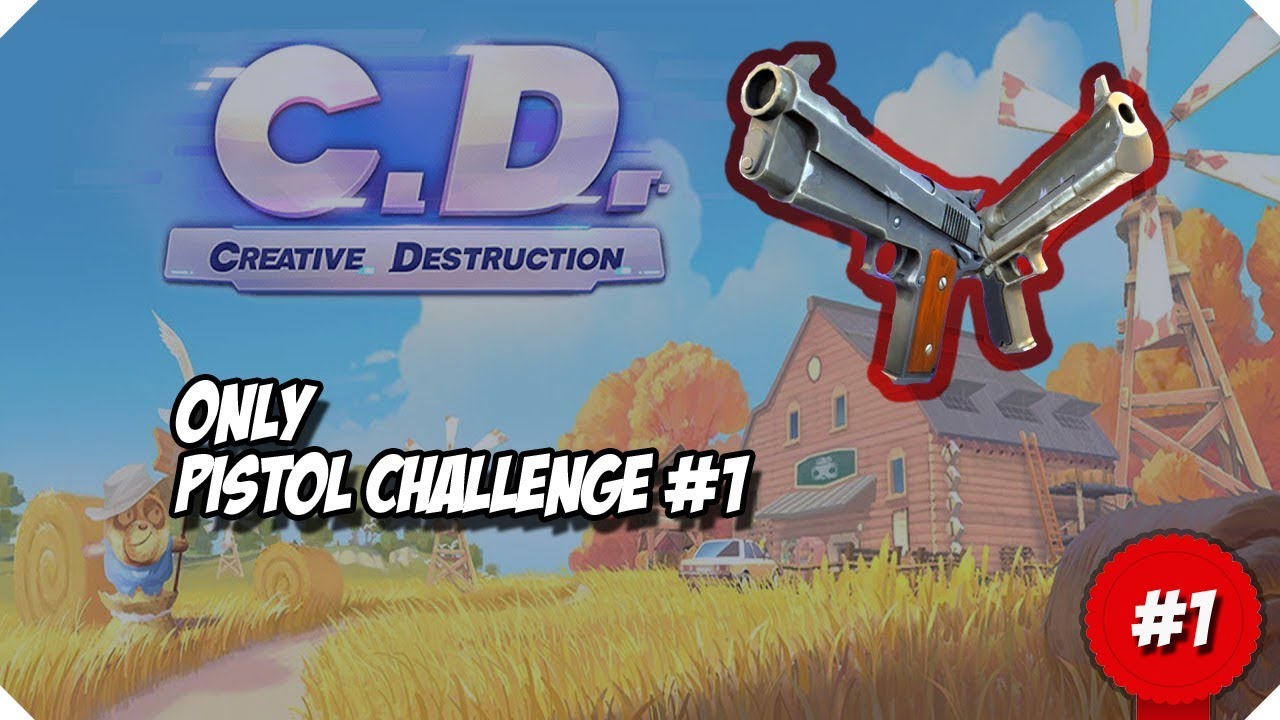 Pistol Challenge #1 Creative Destruction #1 - YouTube