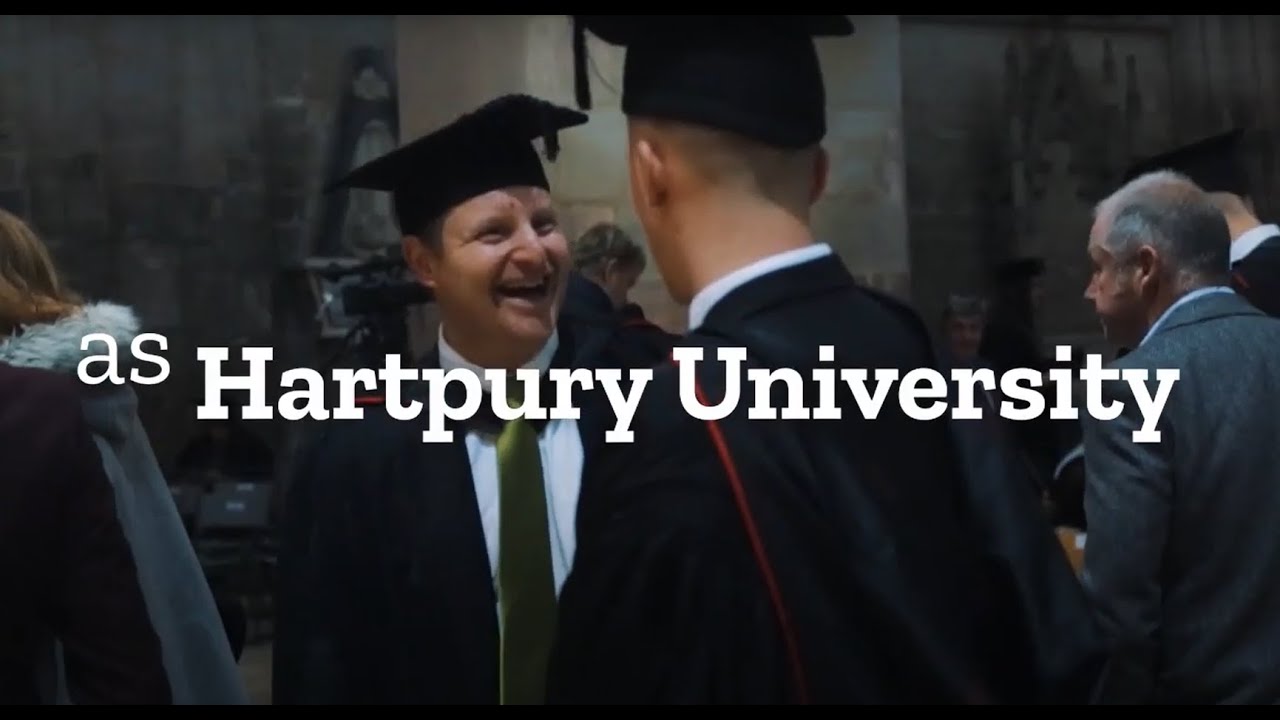 Our first Graduation since becoming Hartpury University - YouTube