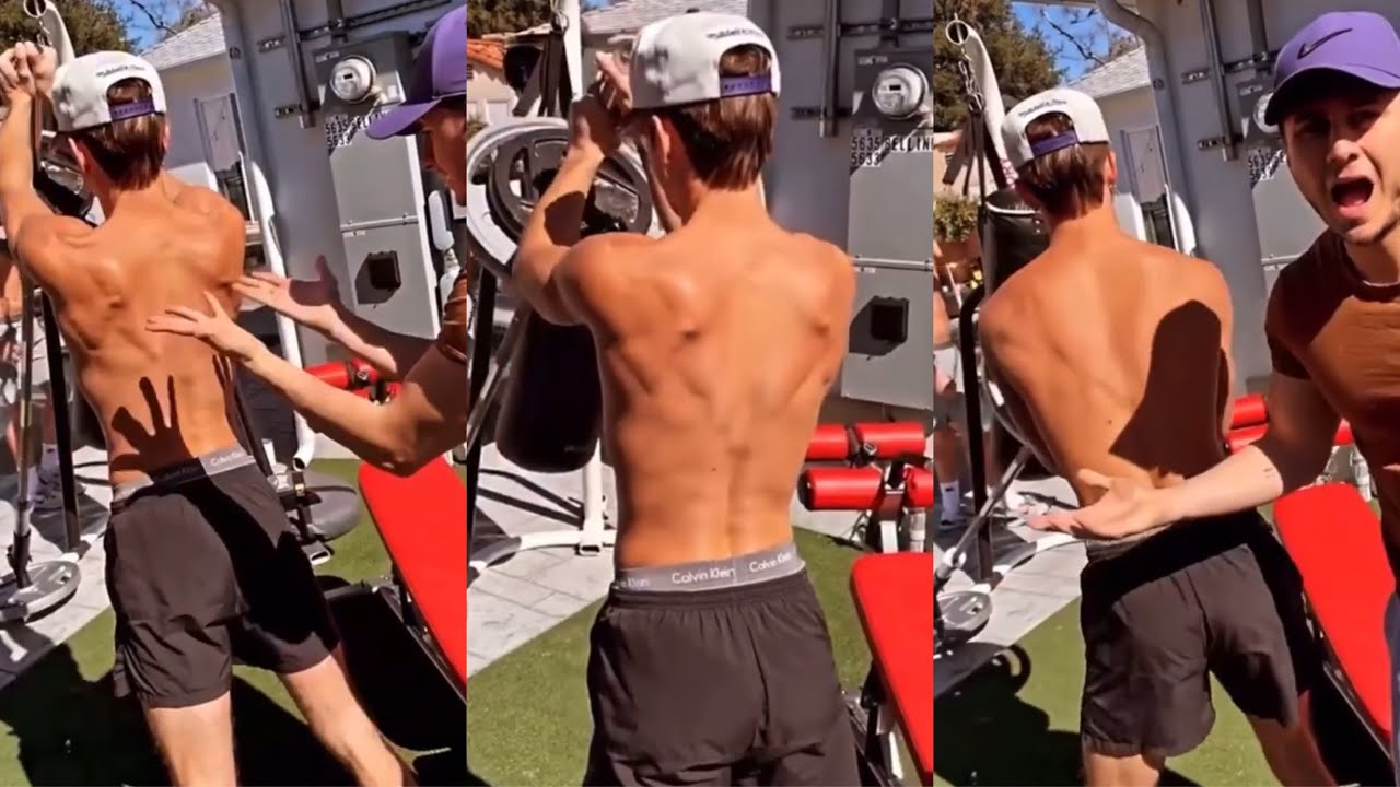DANIEL SEAVEY WORKING OUT - YouTube