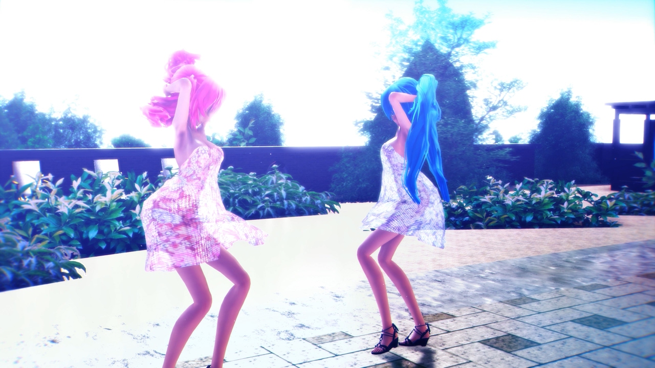 [MMD] Miku x Luka - Distorted Princess [4KUHD60FPS] - YouTube