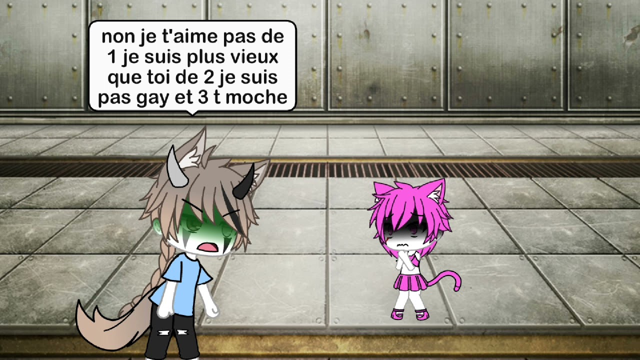 mes oc gacha life réagissent au uwu cat boy 🤢😂😂👌 - YouTube