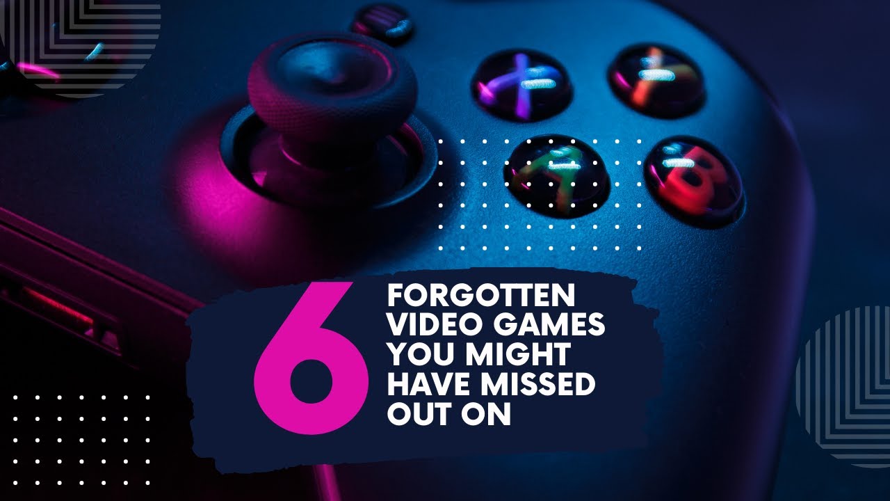 Forgotten video games: Rediscovering Forgotten Gems - YouTube