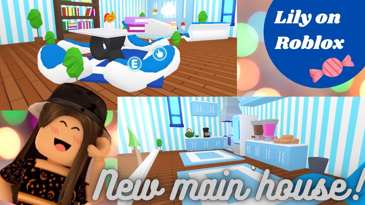 Building my new main house rooms!! Kitchen, living room and dining area ...