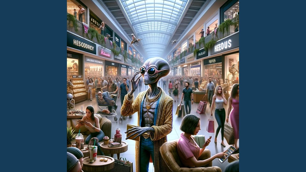 I SAW AN ALIEN AT THE MALL - YouTube