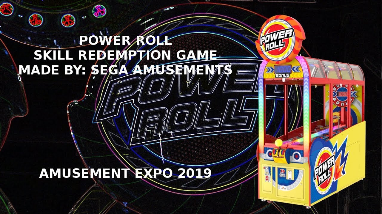 Power Roll redemption game (Komuse/Sega Amusements; Amusement Expo 2019 ...