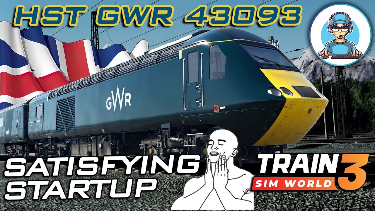 Class 43 HST GWR 43093 loco Startup - YouTube