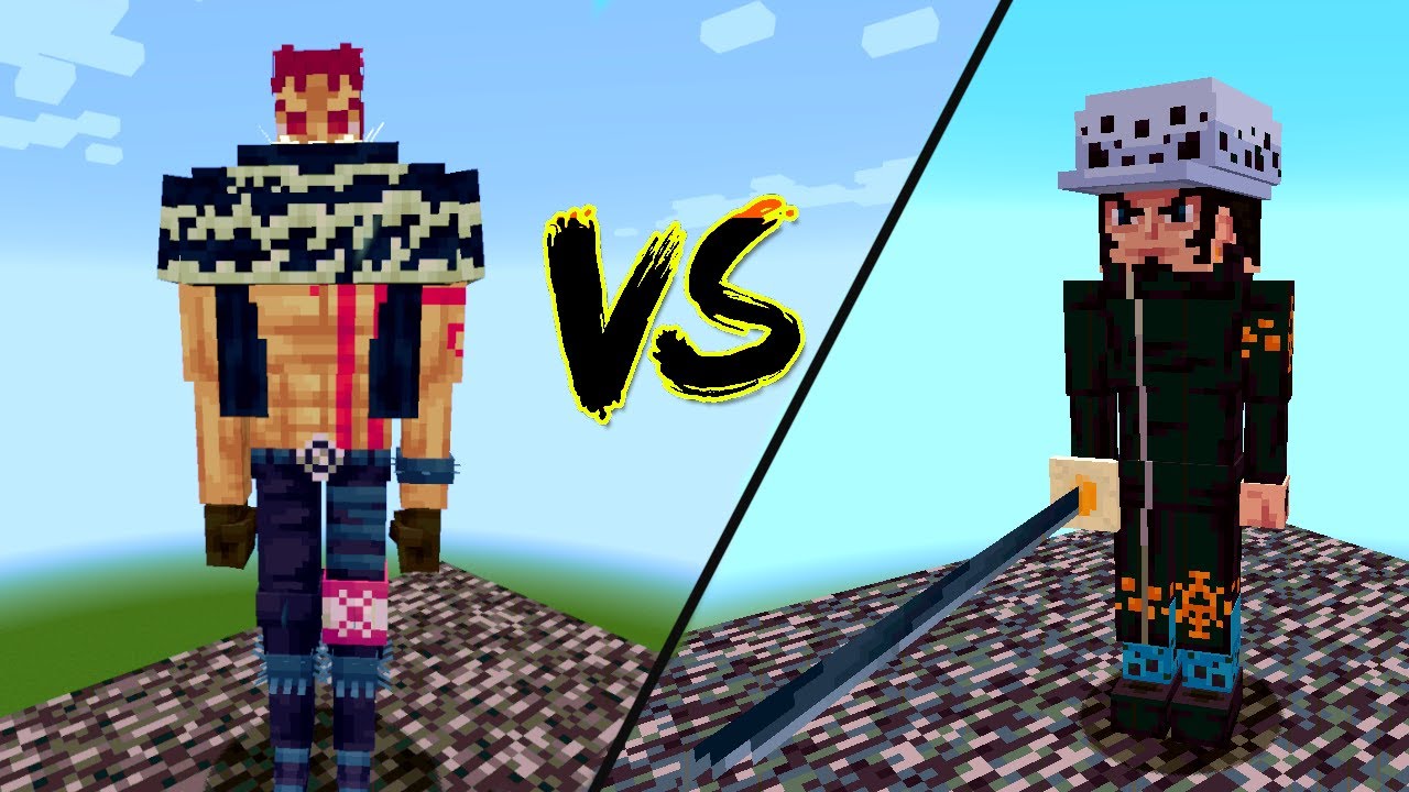 Katakuri VS Law in One Piece Minecraft / One Piece Prime Piece Mod ...