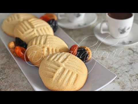 Gurabija Recipe - Bosanske Gurabije- Sweet and Buttery Shortbread Cakes - Irma's Sofra