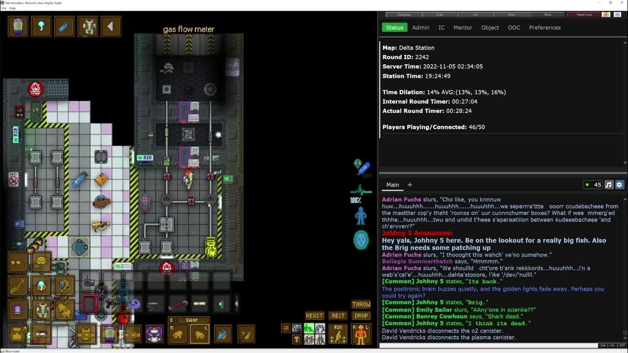 SS13 Monkestation Research Director Crashes the server by giving everyone a RAISE - YouTube