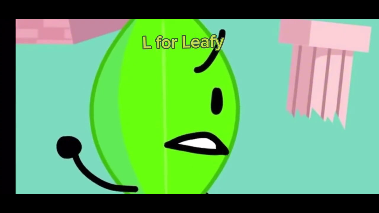 The BFDI Alphabet (z is zero) - YouTube