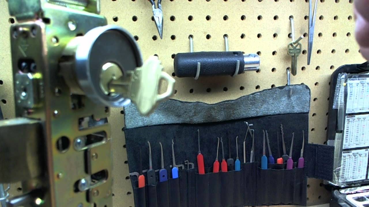 Locksmithing 101 - Adams Rite Locks - YouTube