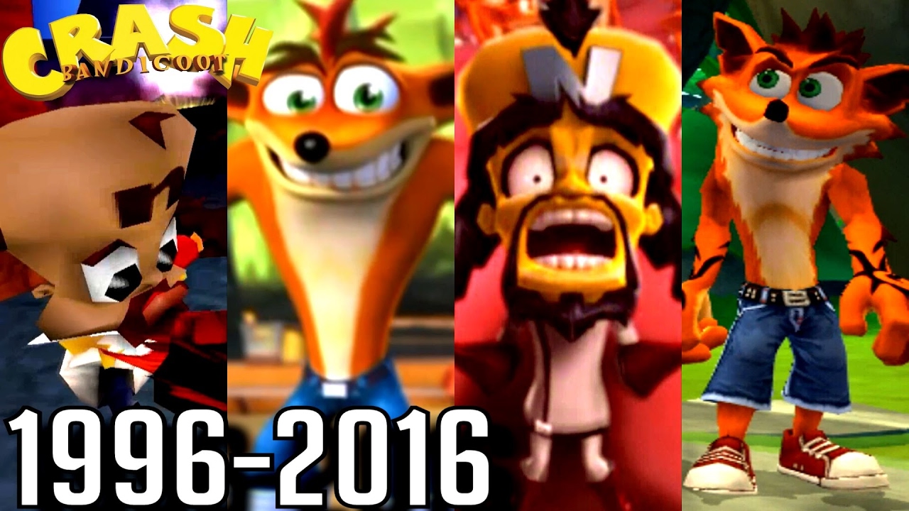 Evolution of Dr Neo Cortex Battles in Crash Bandicoot Games 1996 - 2016 ...