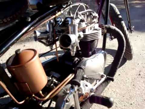 Triumph Pre-unit Bobber by Jester Custom Cycles - YouTube