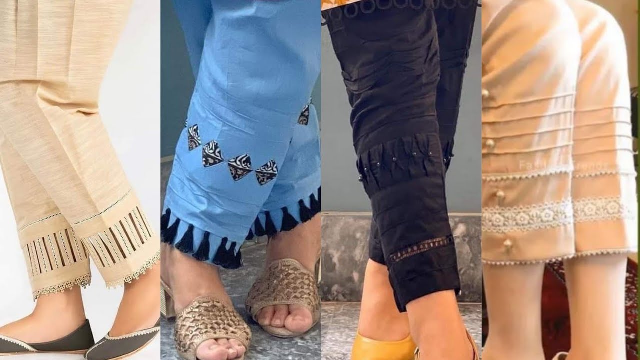very Beautiful Trouser Designs|| Casual wear Trouser \Capri Design ...