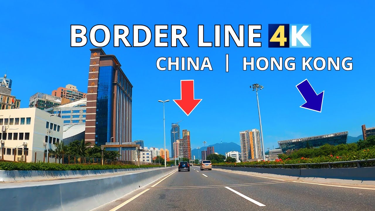 Driving Shenzhen 4K | Luohu Downtown Skyscrapers Skyline | China - YouTube