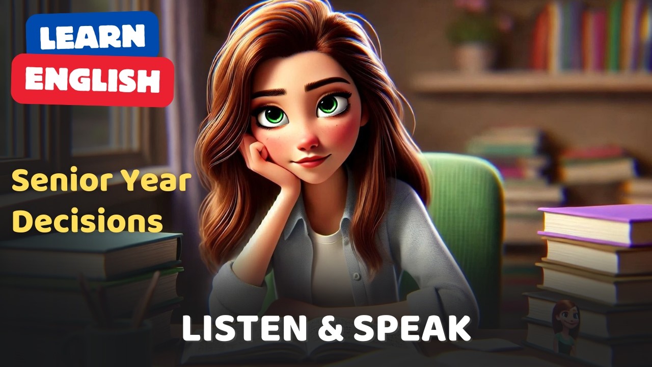 Senior Year Decisions | English Stories | English Listening Skills ...