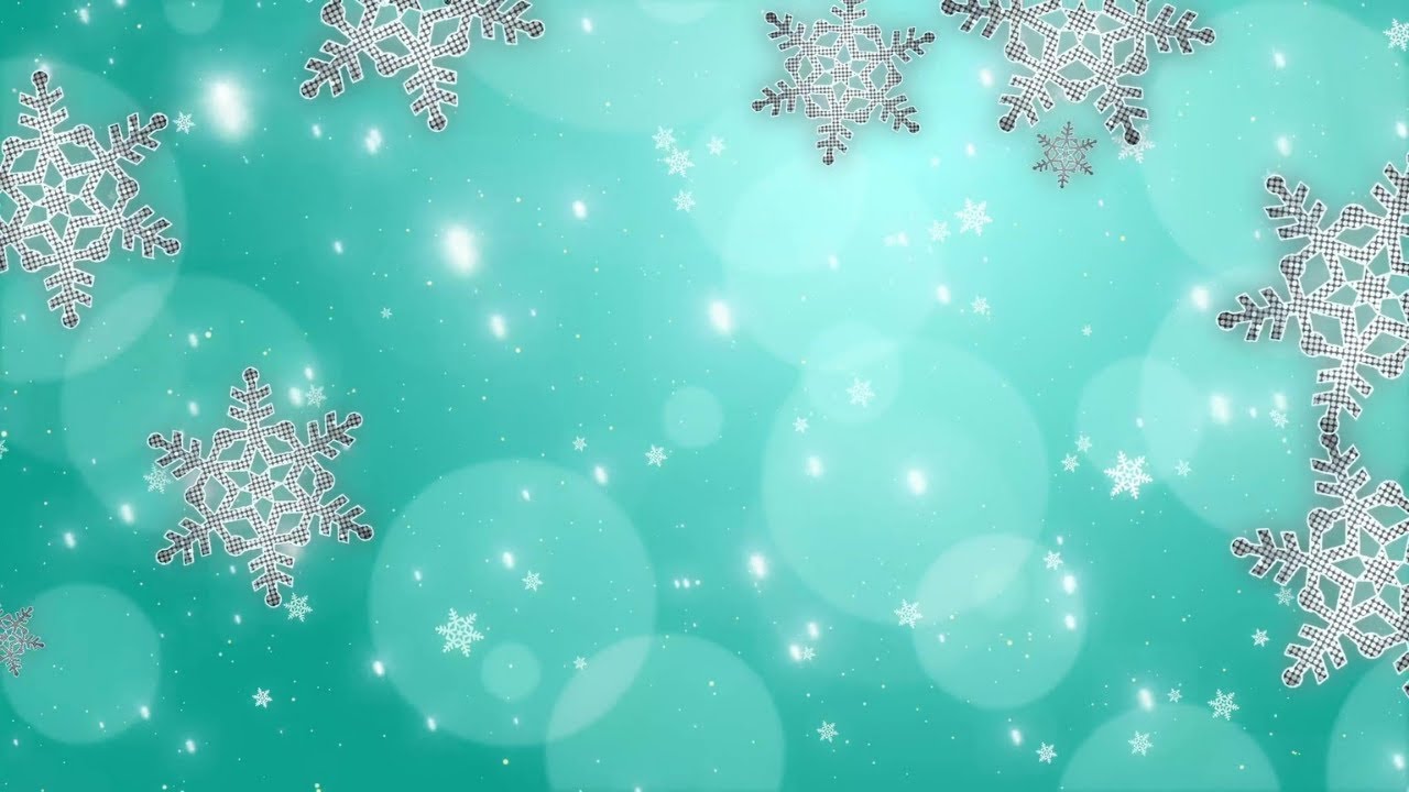 Relaxing Ambient Music with Snowflake Background - YouTube