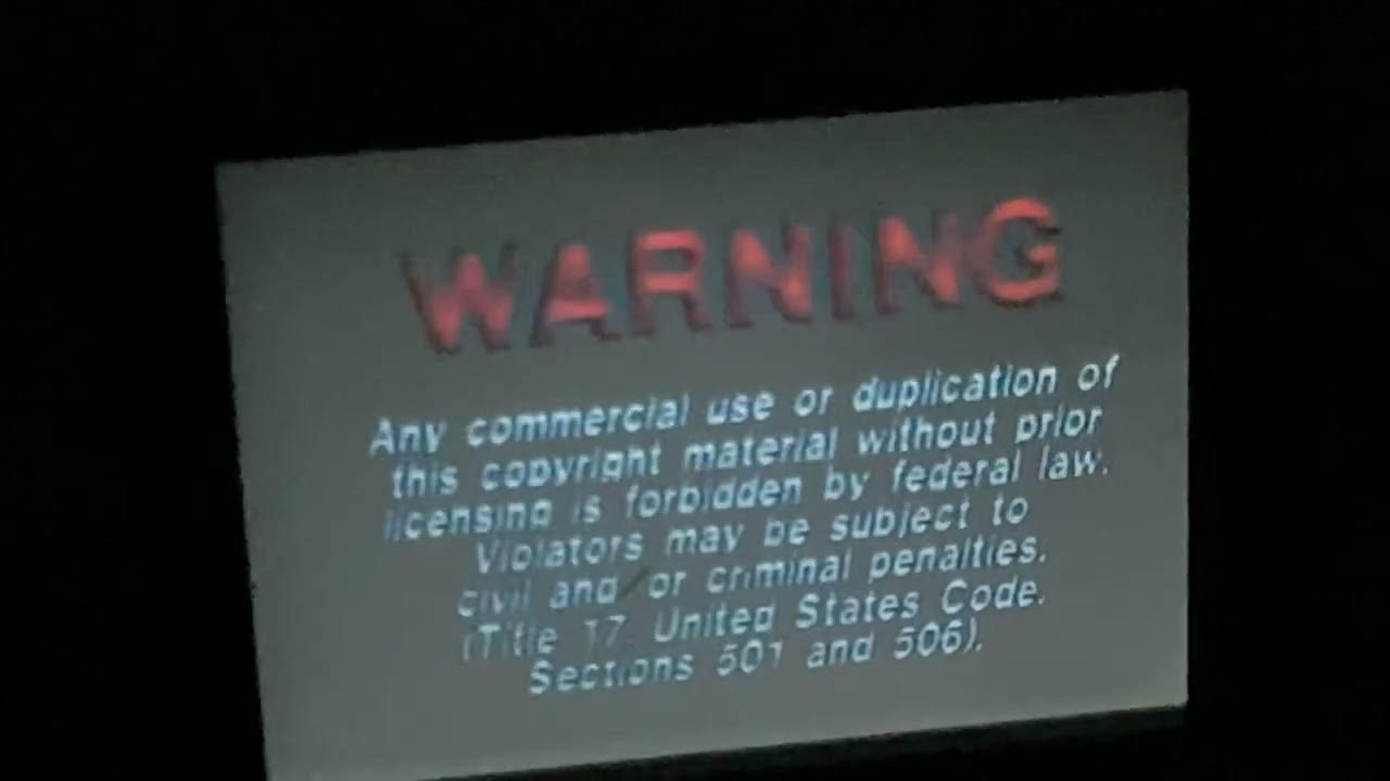 Opening to Dirty Dancing 1991 VHS - YouTube