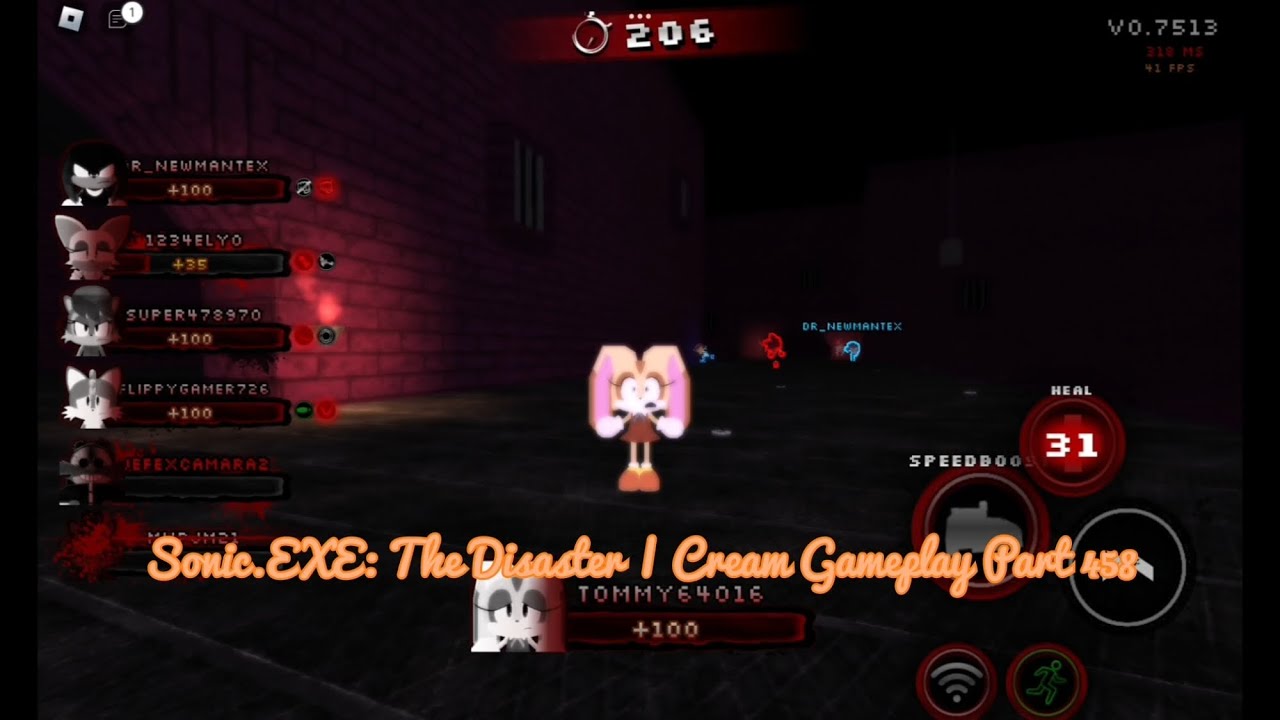 Sonic.EXE: The Disaster | Cream Gameplay Part 458 - YouTube