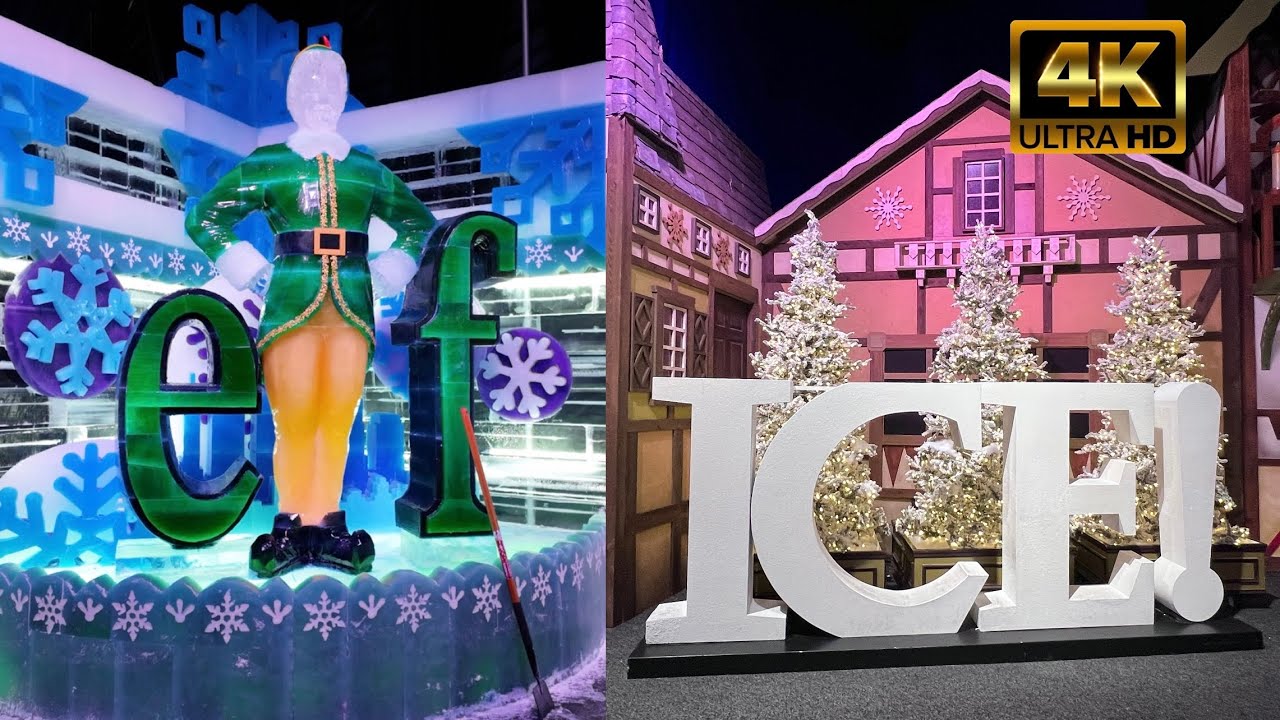 ICE featuring Elf at Gaylord Palms - Orlando, Florida | Walkthrough ...