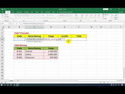 Cara Membuat List di Data Validation Excel - YouTube