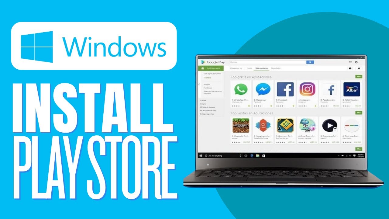 How To Install Google Play Store ON PC 2023 EASY & QUICK - YouTube