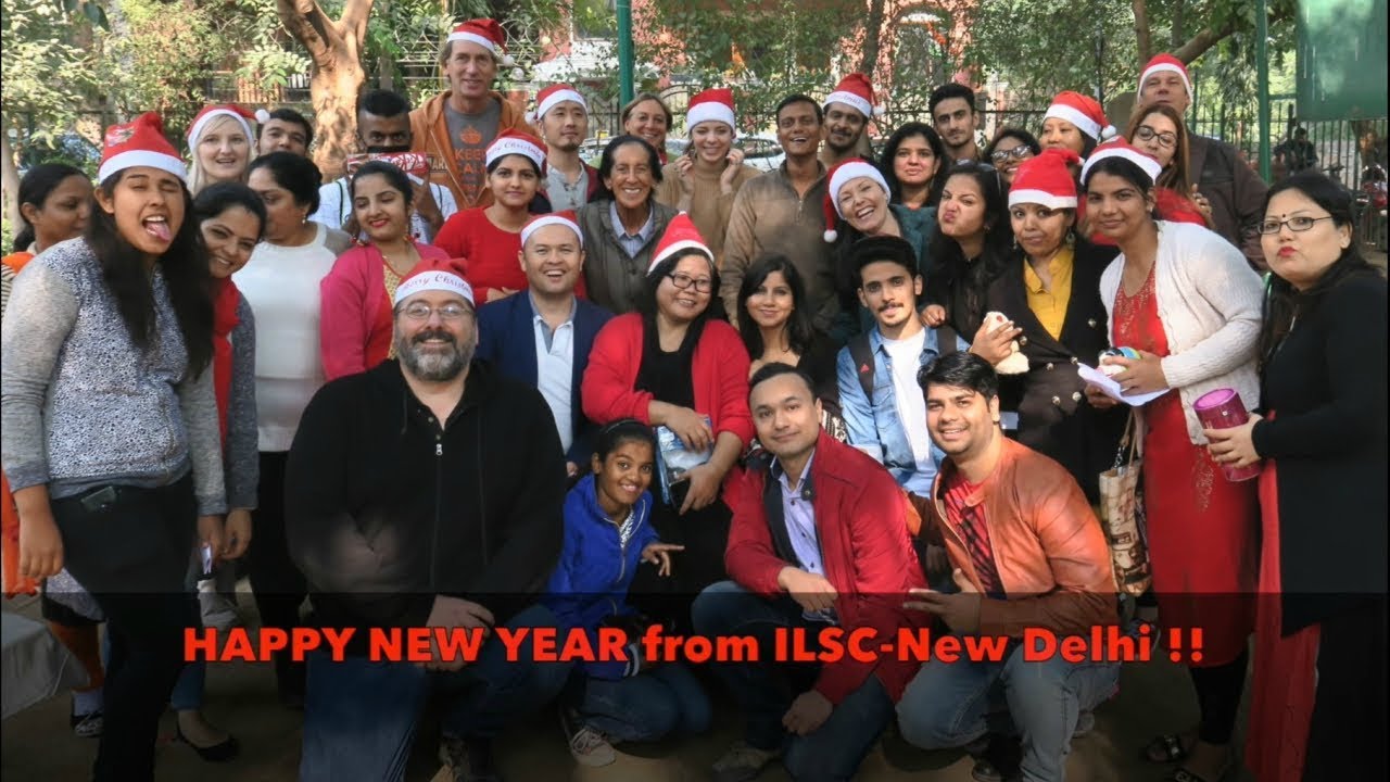 Happy New Year from ILSC New Delhi - YouTube