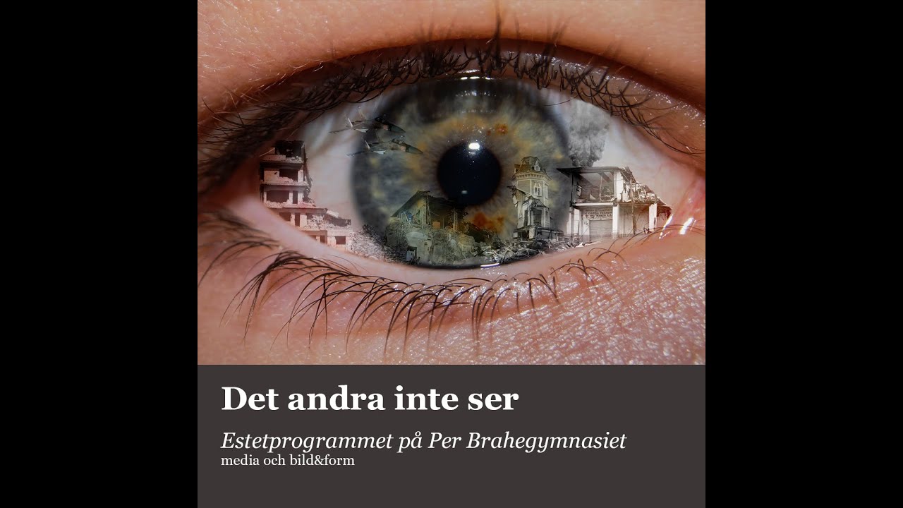 Det andra inte ser - utställning av elever på Estetiska programmet på Per Brahegymnasiet - YouTube