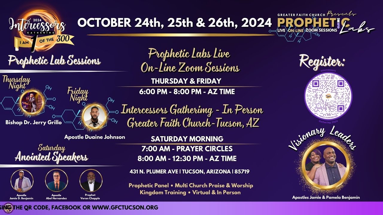 Prophetic Labs 2024/Intercessors Gathering Day 3 - YouTube