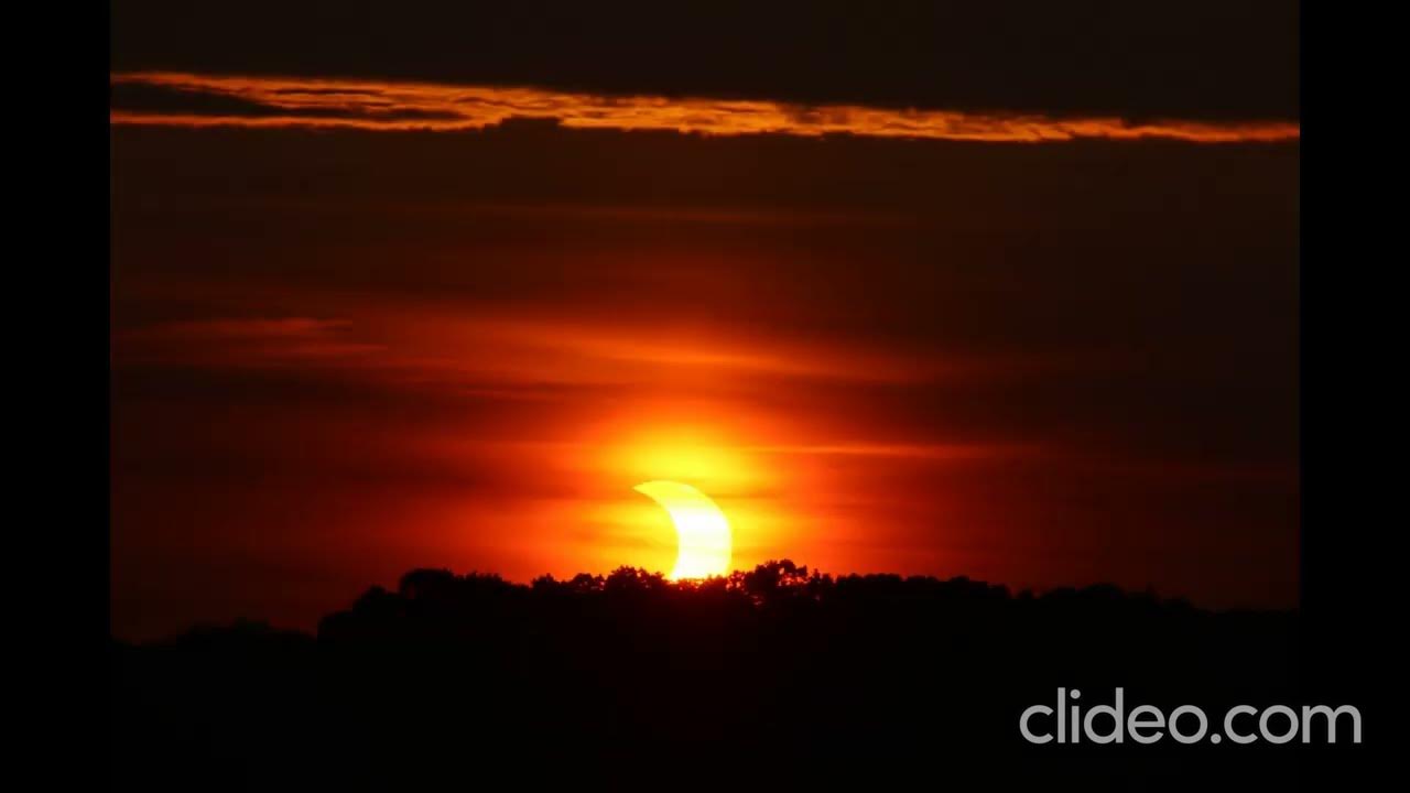 2021 June 10 Partial Solar Eclipse Time Lapse - YouTube