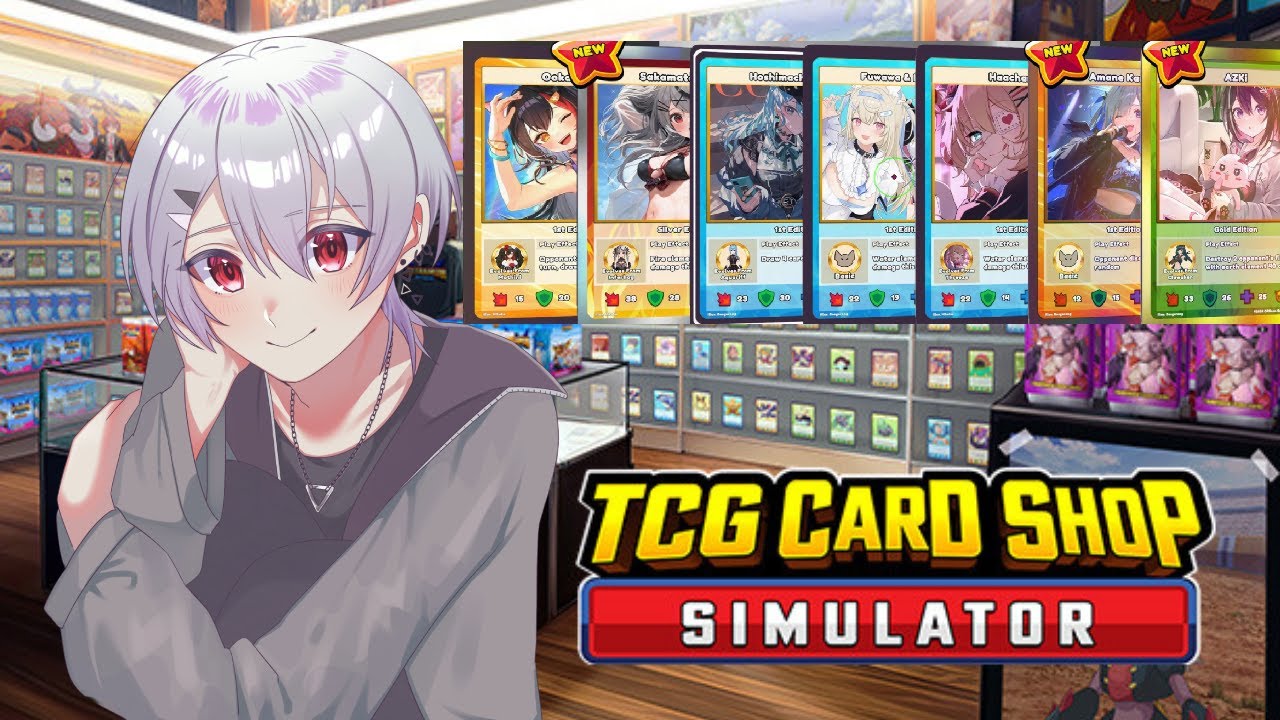 Tetramon is over, we are a Hololive store now - TCG Card Shop Simulator ...