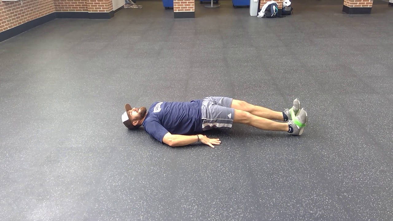 hip Lift w/ banded HF hold - YouTube