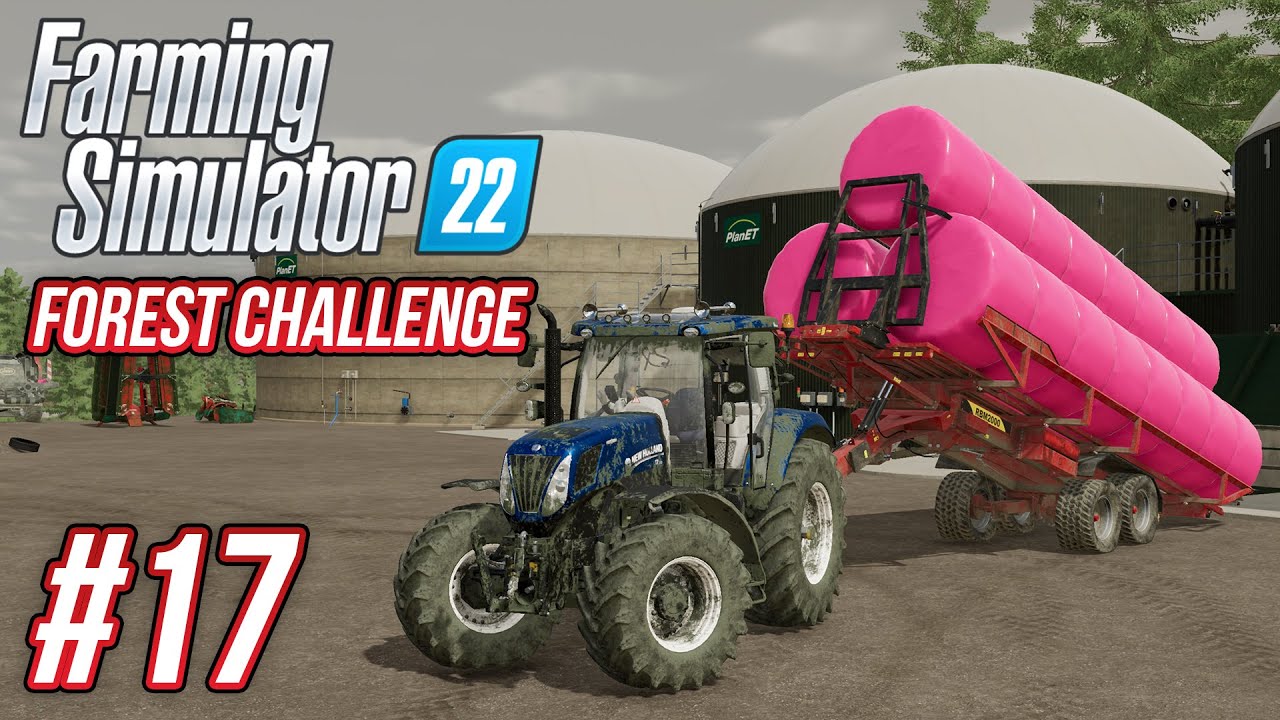POSTAVILI JSME OBROVSKOU BIOPLYNKU! | Farming Simulator 22 Forest ...