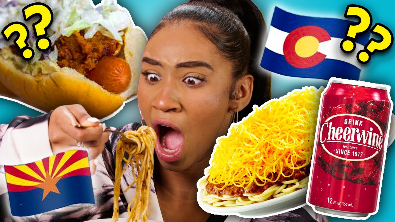 Where Is This Food From? - U.S. States Edition! | People Vs. Food - YouTube