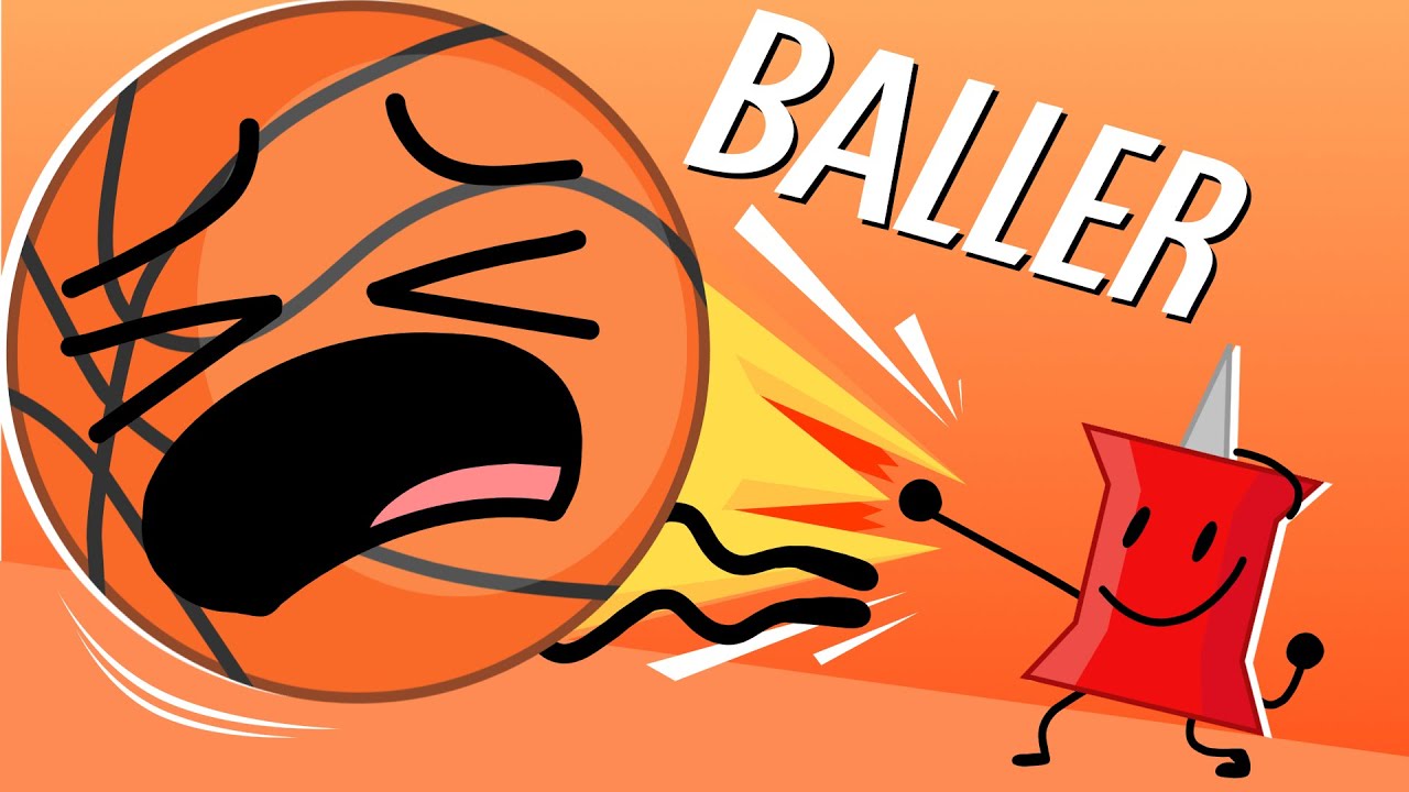 BFDI: Pin Plays Basketball! - YouTube