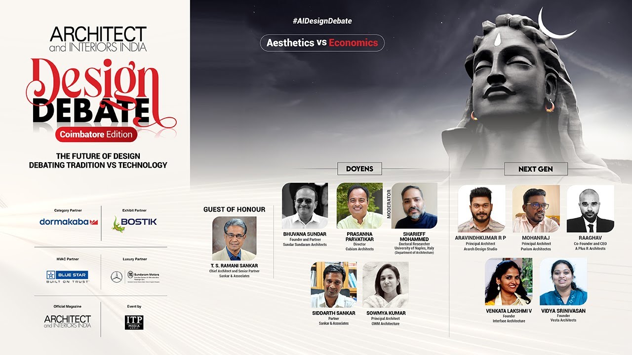 Architect and Interiors India Design Debate - Coimbatore Edition - YouTube