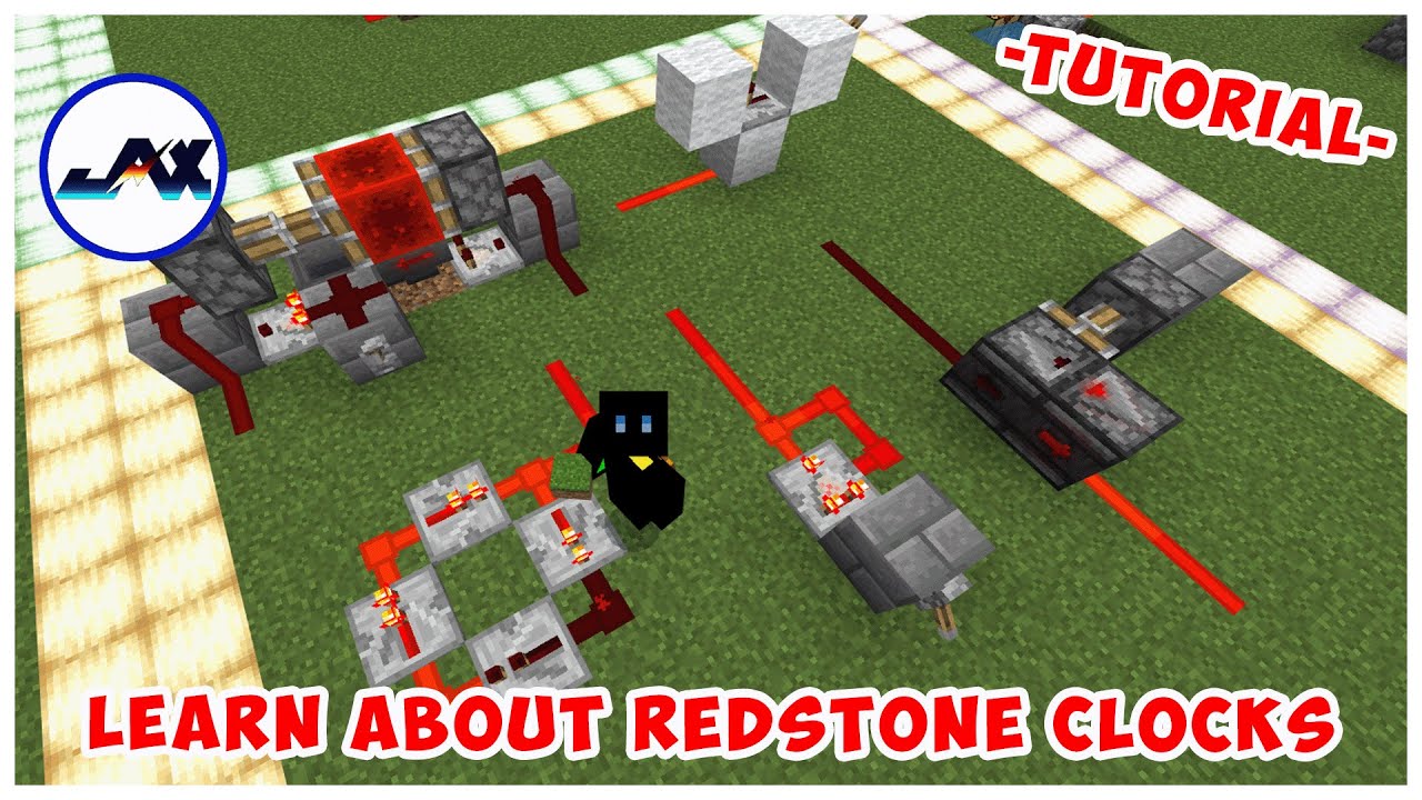 How To Redstone Clocks Tutorial Minecraft YouTube How To Redstone Clocks Tutorial Minecraft YouTube