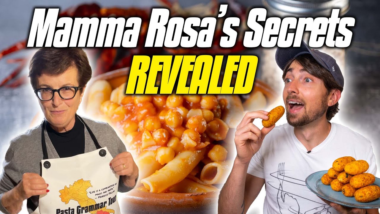 Mamma Knows Best: Recreating MAMMA ROSA's Best Italian Recipes - YouTube