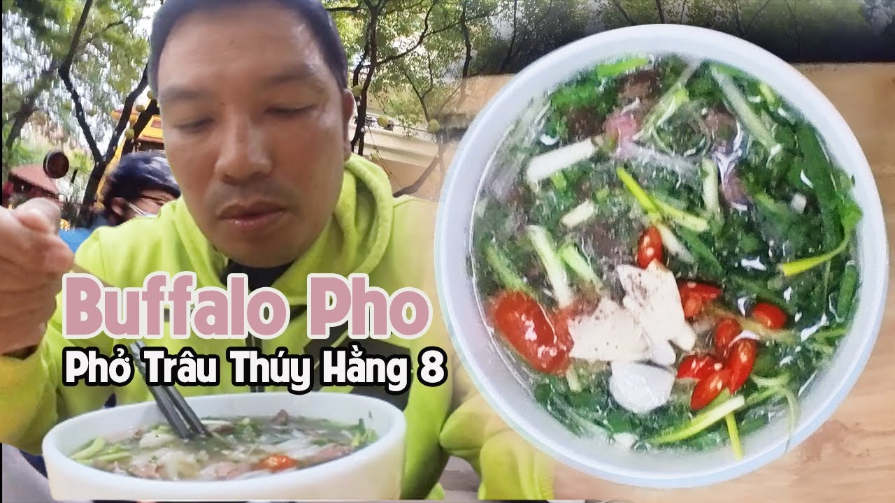 Phở Trâu Thúy Hằng 8 - Buffalo Pho-Vietnamese Buffalo Noodle Soup: B8 ...