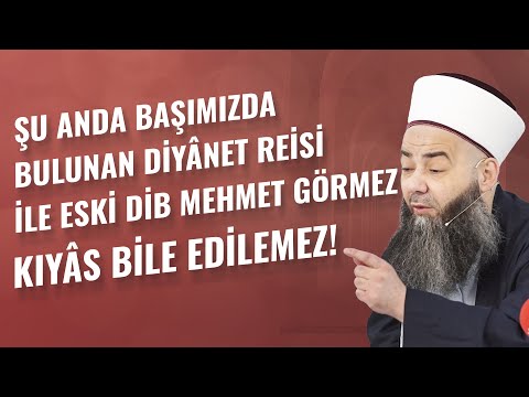 Şu Anda Başımızda Bulunan Diyânet Reisi ile Eski DİB Mehmet Görmez Kıyâs Bile Edilemez!