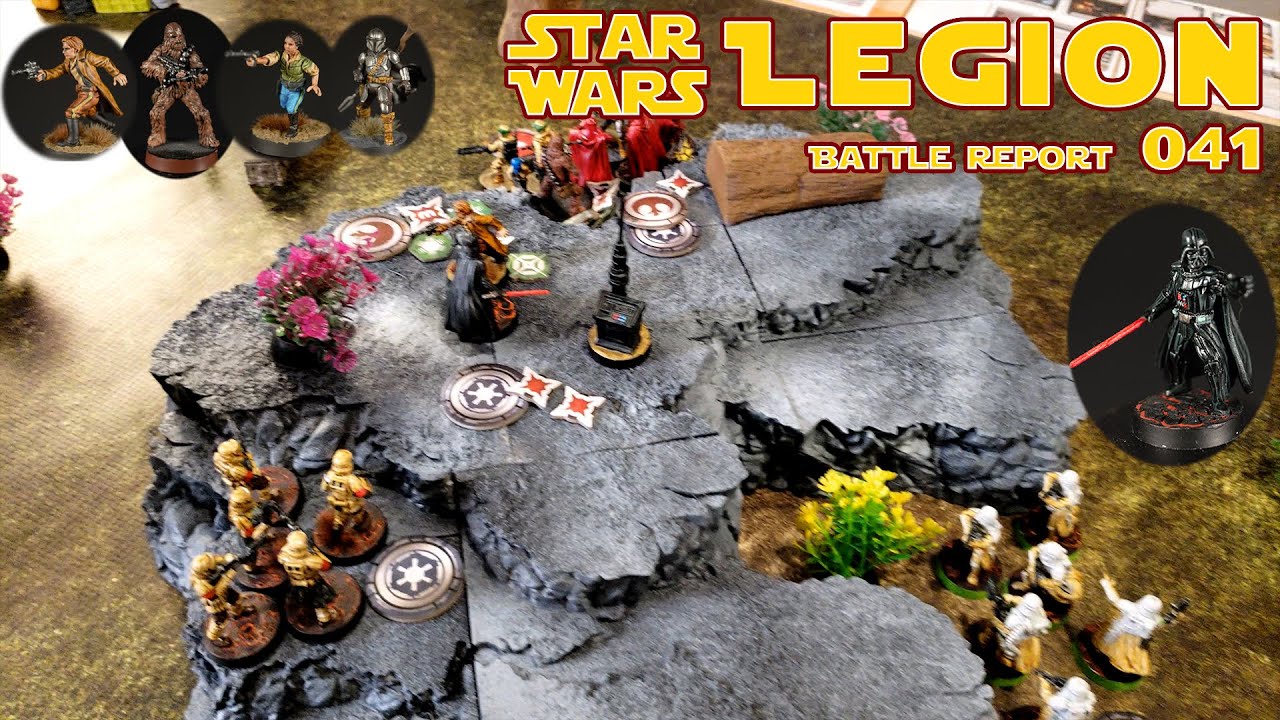 Star Wars Legion Battle Report - Episode 041 - Rebels vs Empire - YouTube