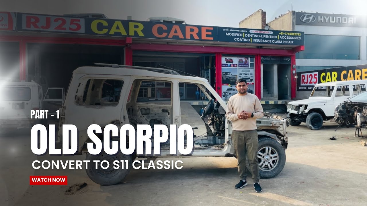 OLD SCORPIO MODIFIED | 2014 MODEL SCORPIO CONVERT | OLD TO NEW ...