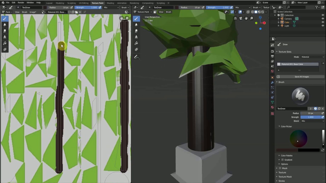 Cube to Creature: Blender Tutorial | 4: Intro to UV Editing and Texture ...