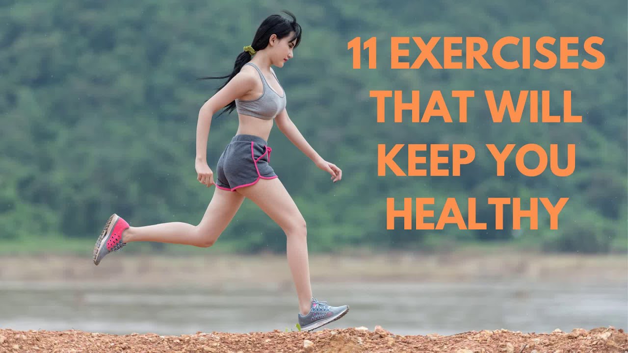 11 Simple Exercises To Stay Healthy - YouTube