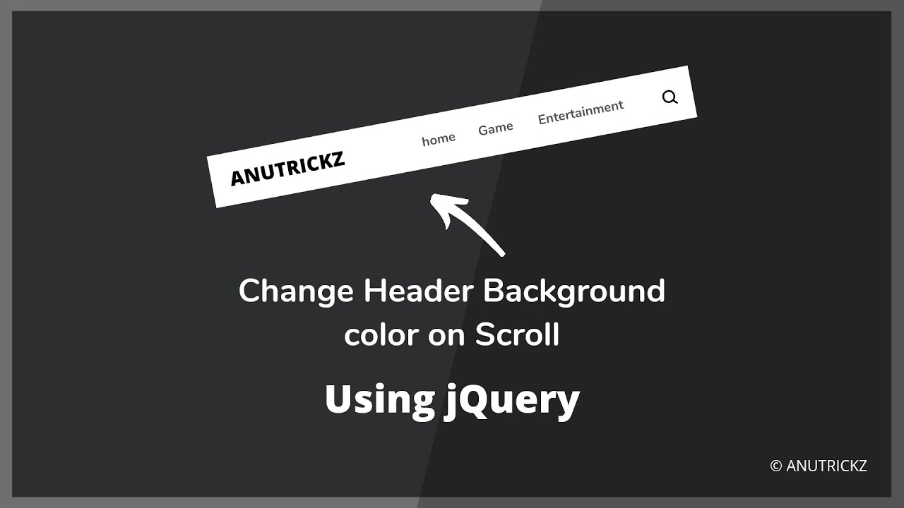How To Change Header Background Color On Scroll JQuery YouTube how-to-change-header-background-color-on-scroll-jquery-youtube