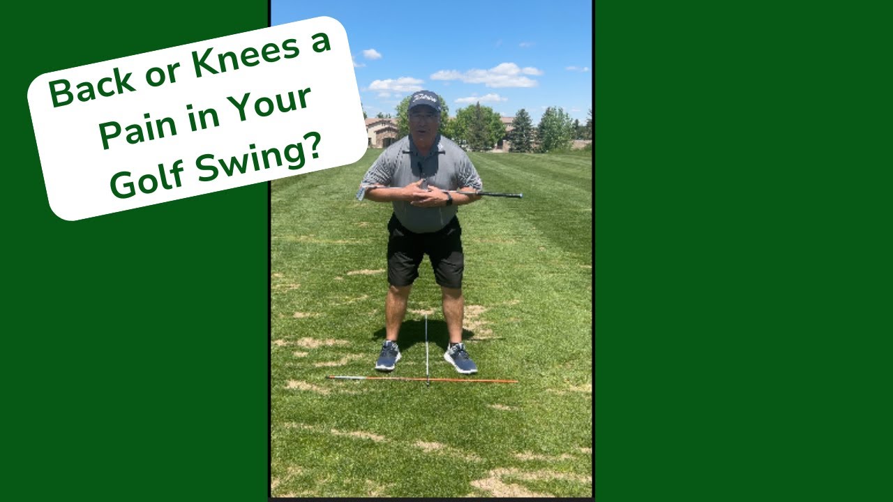 Help With Your Golf Swing When You Have Back Issues - YouTube
