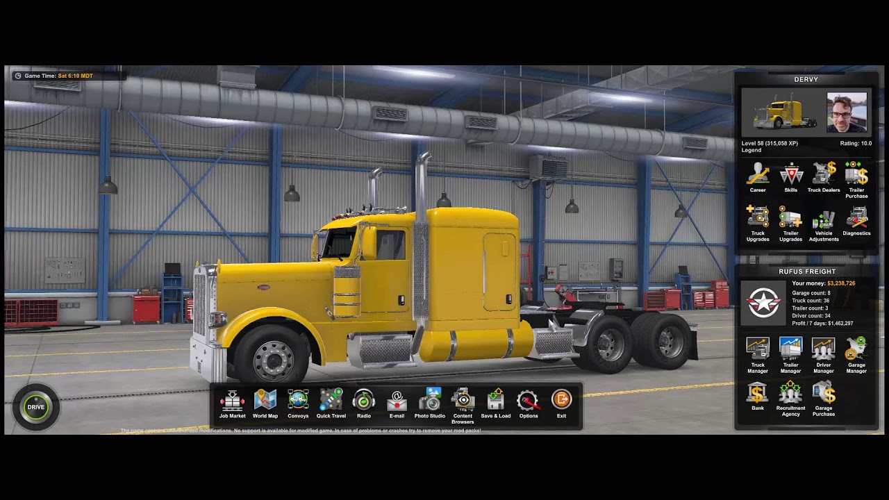 American Truck Simulator - Thursday Night Trucking, June 8 - YouTube