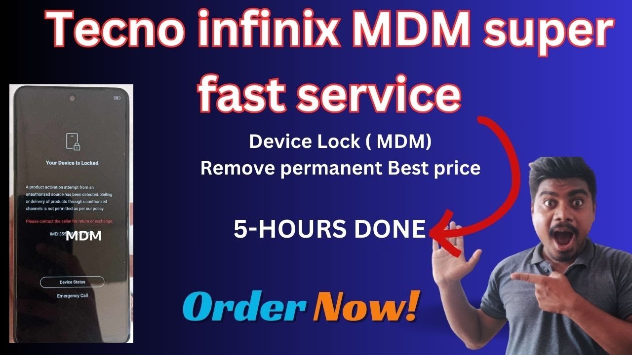 How to Device Lock ( MDM)Remove permanent Best price Tecno infinix MDM ...