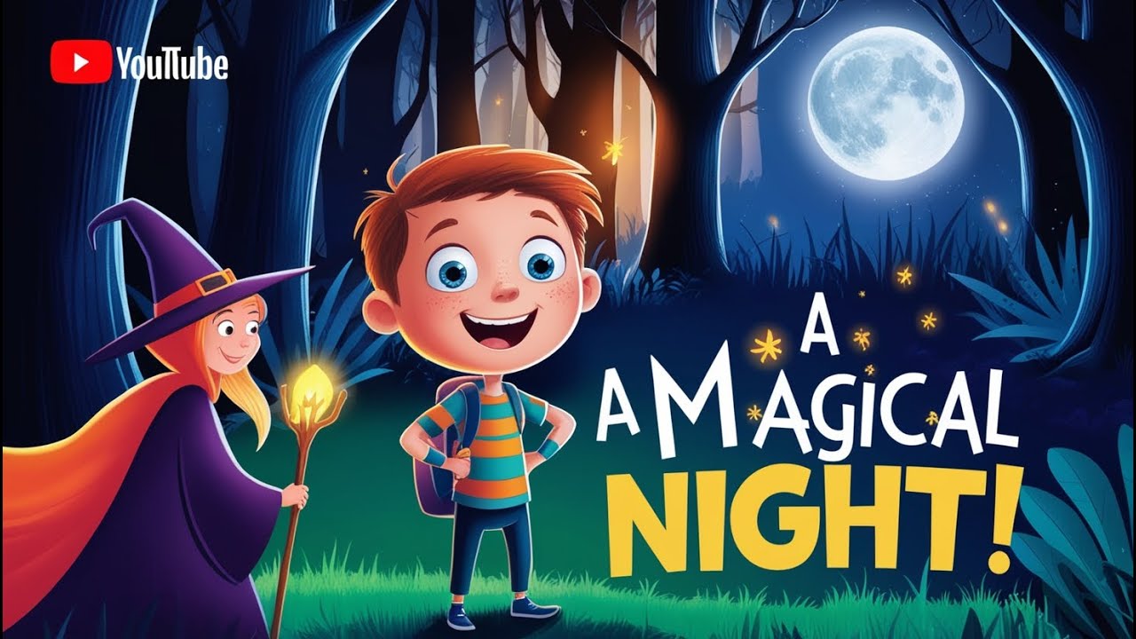 Sam, witch and the Magical Night | Bedtime stories for kids | Uncle Sam ...
